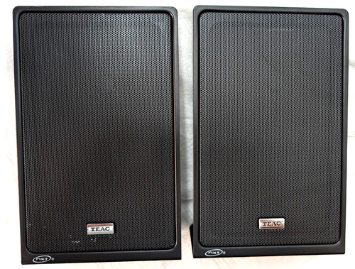 TEAC NXT Hi-Fi Speakers Flat Thin Bookshelf 5.5" x 9" Max Input 10 ...