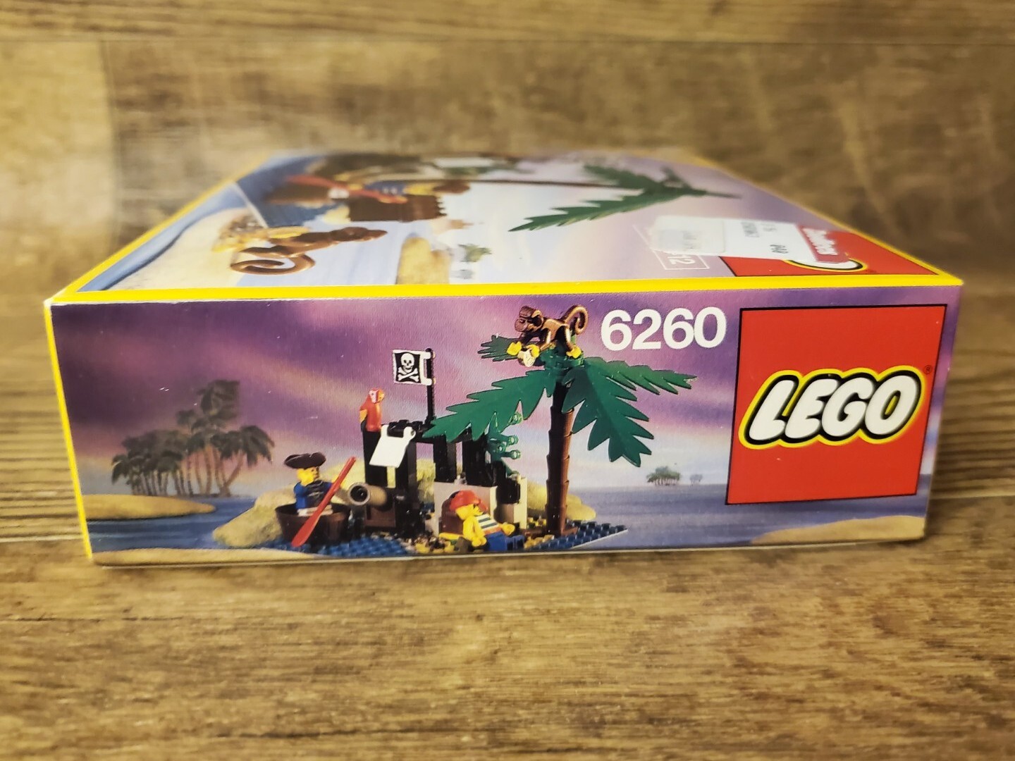 🦜☠️ 1990 Vintage Lego Pirate System 6260 Shipwreck Island, NEW SEALED ...