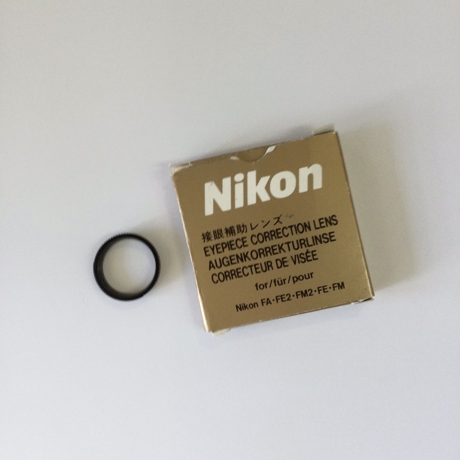 Nikon -2.0 EYEPIECE CORRECTION LENS For Nikon FM Camera in genuine Box ...
