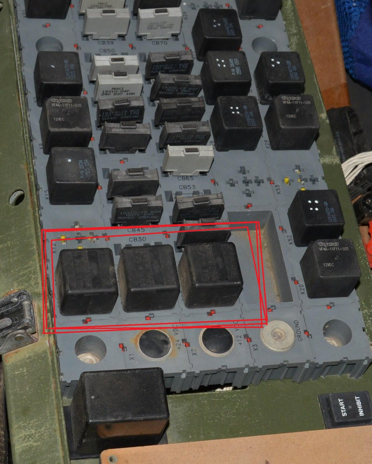 LMTV PDU POWER PANEL DIODE MODULE 12418342 5961-01-375-0478 M1078 M1088 ...