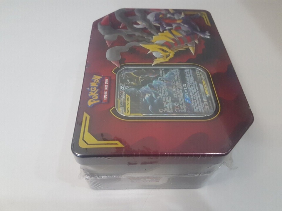 Pokemon TCG: Garchomp & Giratina GX Tag Team Tin [Brand New Factory ...