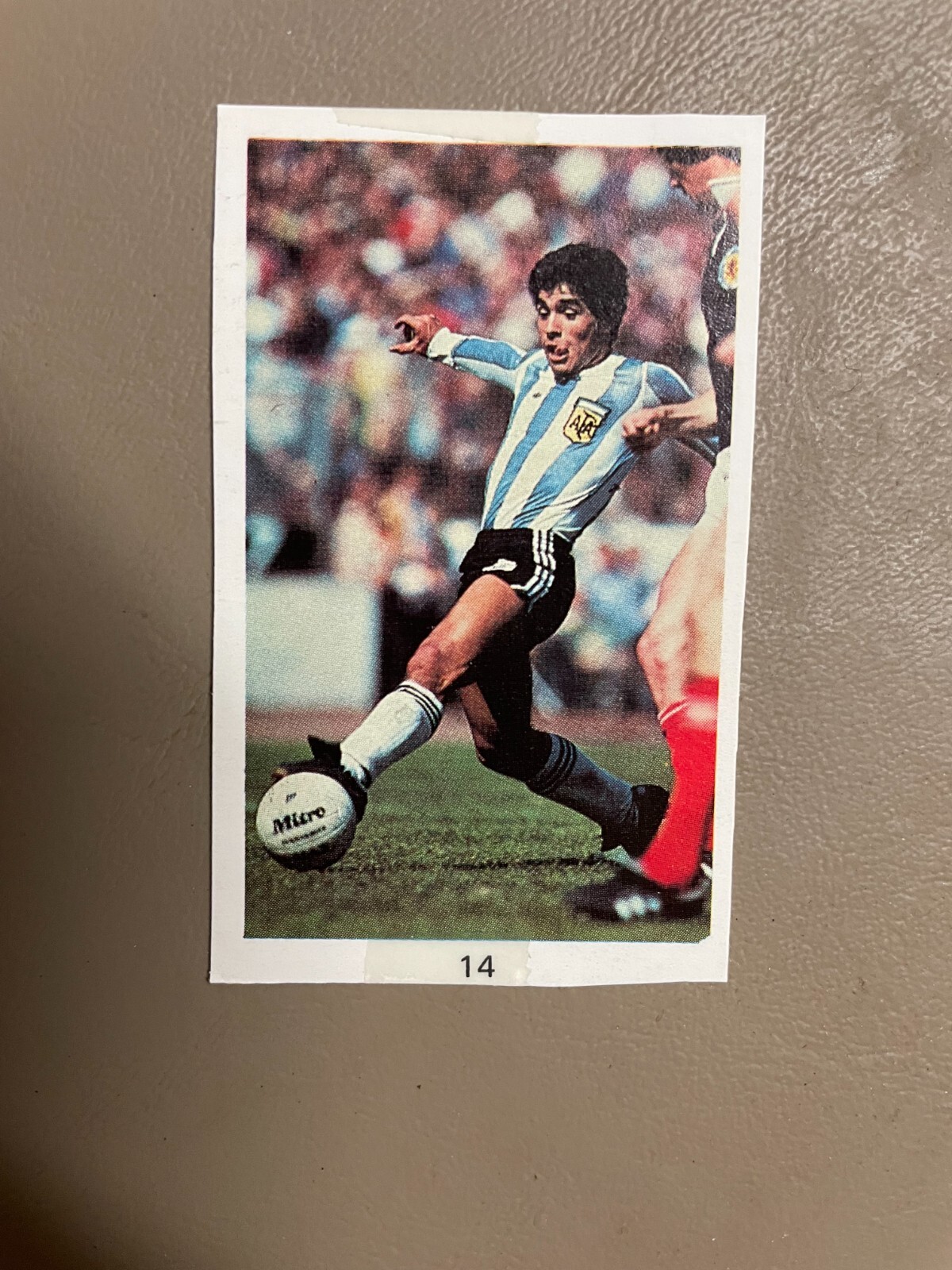 Diego Maradona Rookie Sticker in 1982 World Cup Book Very Rare | eBay