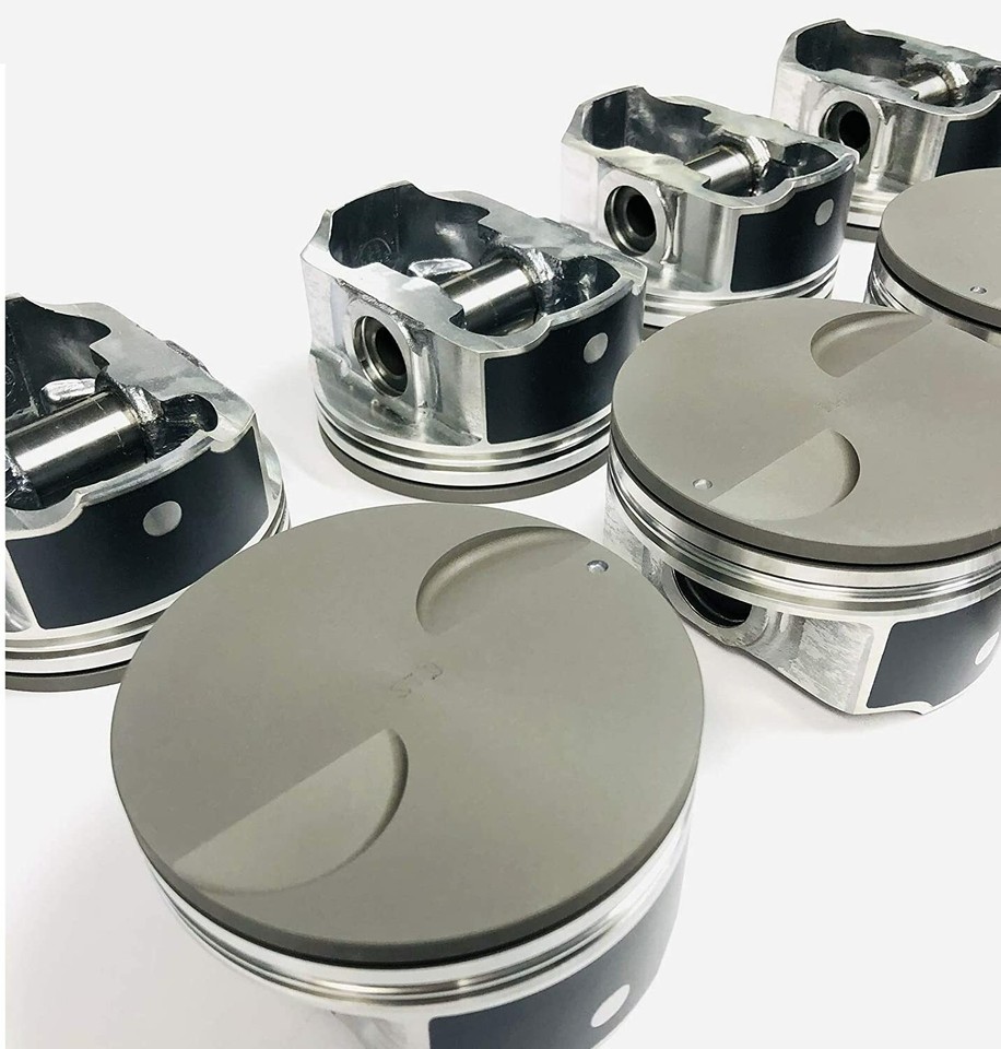 SILVOLITE Hypereutectic Flat Top 2vr Pistons Set/8 2007-09 Chevy GM 6 ...