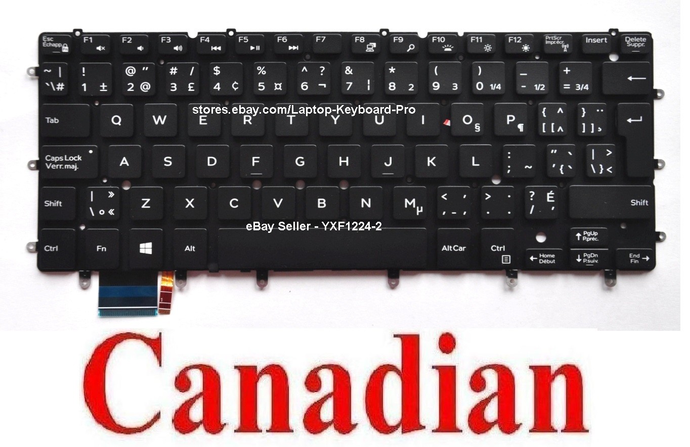 Keyboard for Dell Inspiron 13-7352 13-7353 13-7359 7352 7353 7359 ...