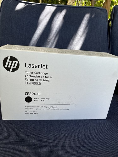 HP CF226X Black Toner Cartridge Genuine 26X LaserJet 402 MFP M426 ...
