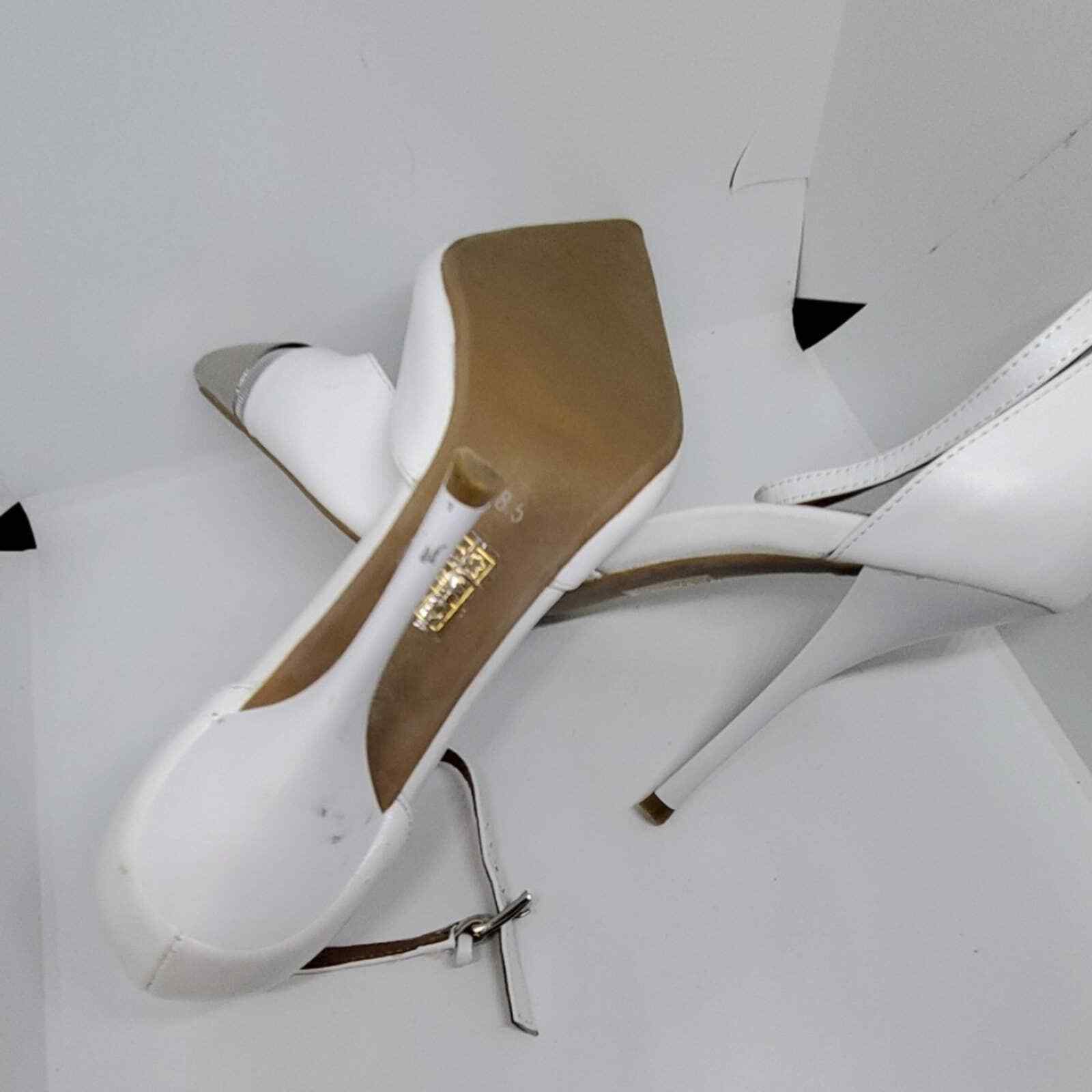 Jeffrey campbell Koons white sandals 8.5 - Gem