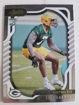 QUAY WALKER GREEN BAY PACKERS 2022 Panini Absolute Football ROOKIE CARD ...