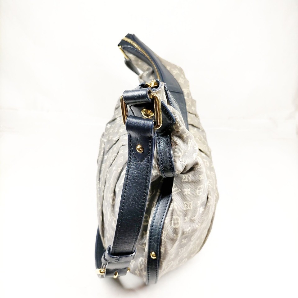 Louis Vuitton LV Shoulder Bag M40404 Rhapsody MM grey Monogram Idylle ...