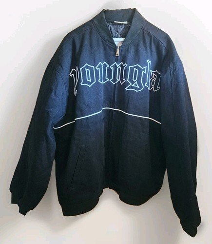 Young LA Youngla Men's Main Event Black Bomber Jacket Size 2XL NWOT | eBay
