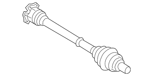 Genuine Audi Axle Assembly 8R0-407-271-G | eBay