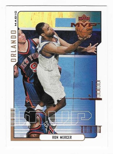 2000-01 Upper Deck MVP Ron Mercer Orlando Magic Basketball Card #120 | eBay