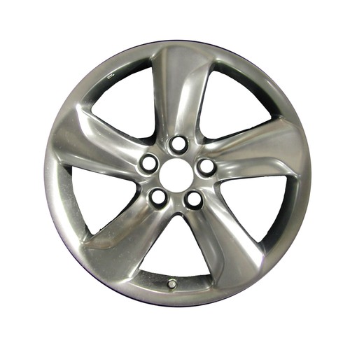 ALYLE082U78 - 5 Turbine-Spoke Hyper Silver 18x8 Alloy Factory Wheel ...