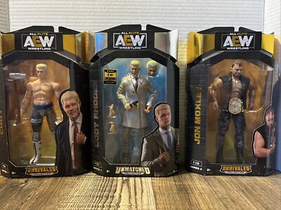AEW action figures Lot Cody Rhodes(1 Regular And 1 Chase Variant) And ...