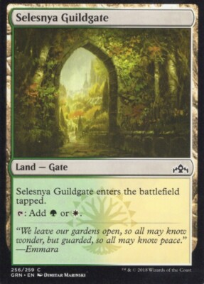 4X SELESNYA GUILDGATE 256/259 GUILDS OF RAVNICA MTG MAGIC NM X4 | eBay