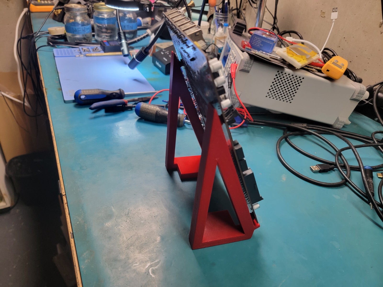 CPU Motherboard Bench Desktop Rig Holder Support Mining Miner RIG ...