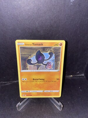 Pokémon TCG Galarian Yamask Chilling Reign 082/198 Regular Common | eBay
