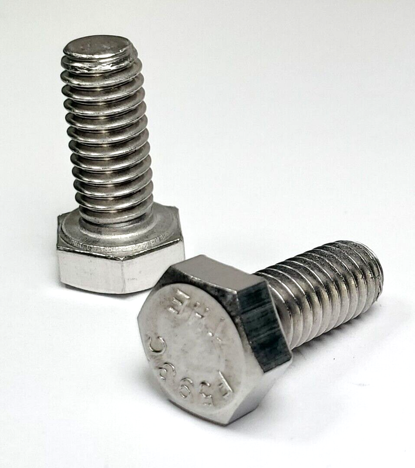 5/16"-18 x 3/4" Stainless Steel Hex Cap Screw Stainless Hex Bolt - 50 ...