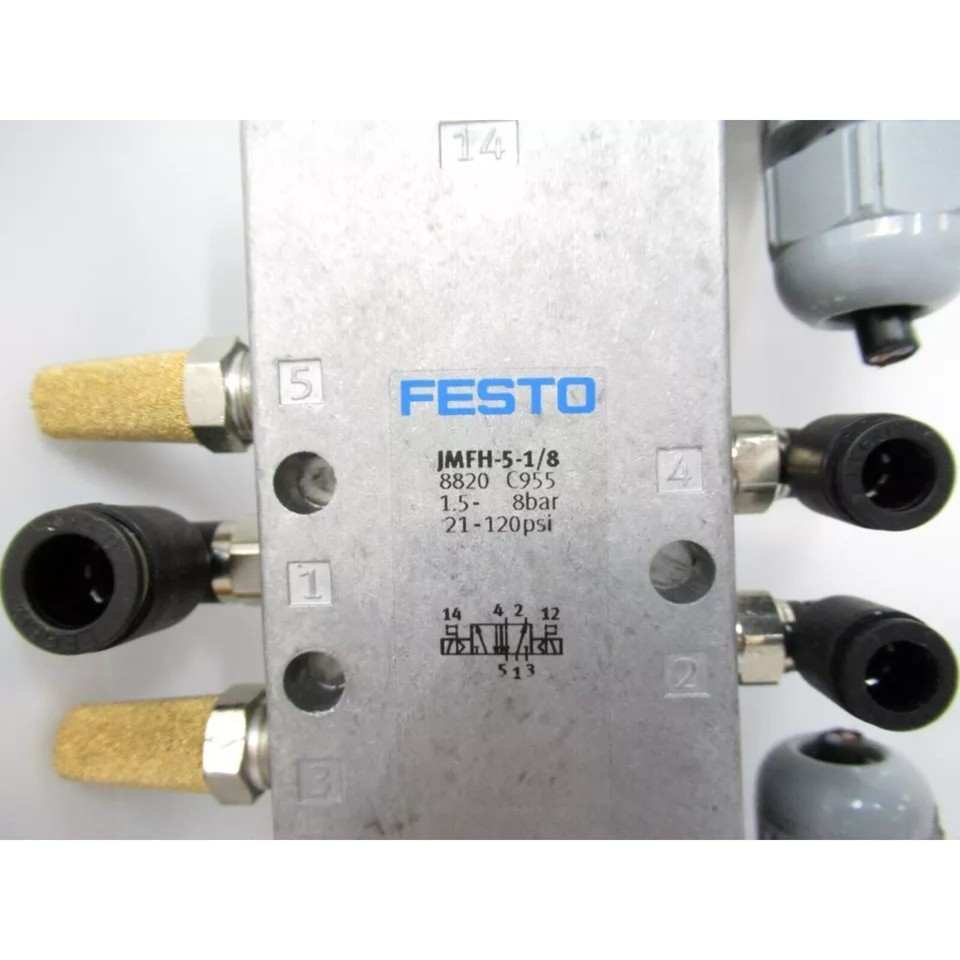 New FESTO JMFH-5-1/8 8820 Solenoid Valve | eBay