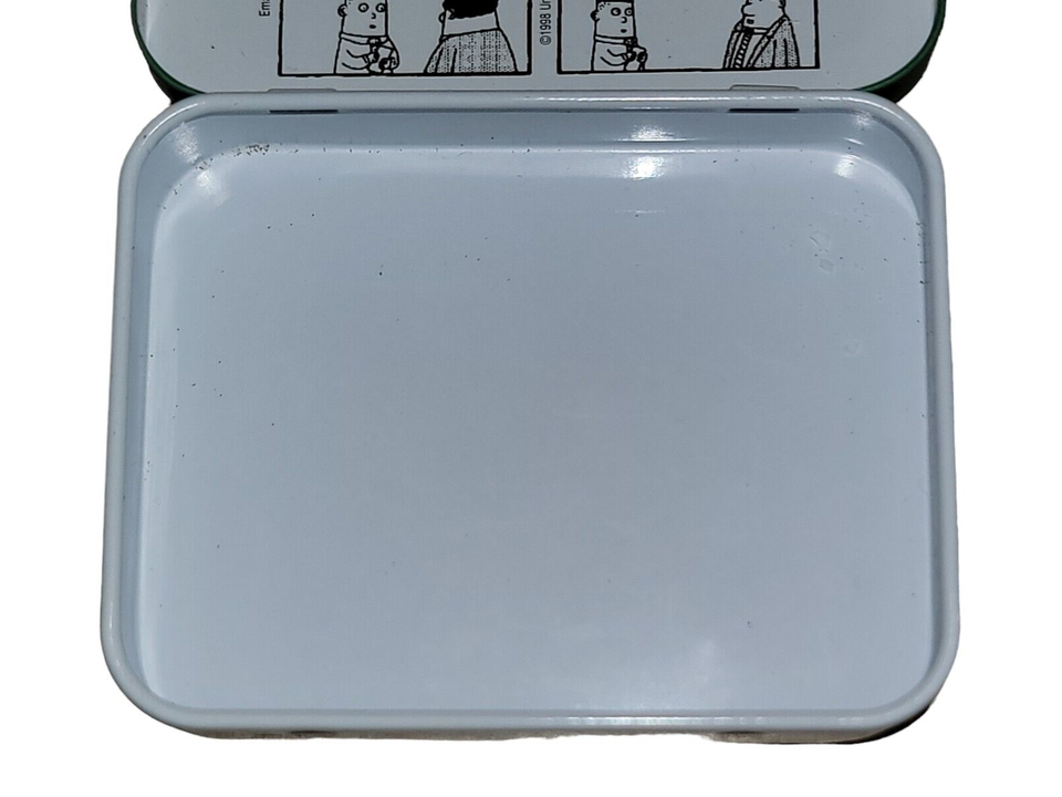 Vintage Dilbert Improve Breath Mints Empty Metal Tin Comic Strip | eBay