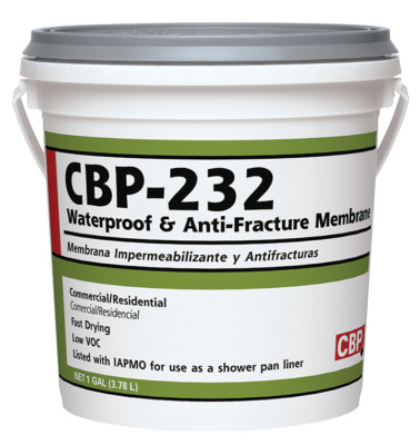 CBP-232 Waterproof & Anti-Fracture Membrane 1 Gal. (RedGard ...