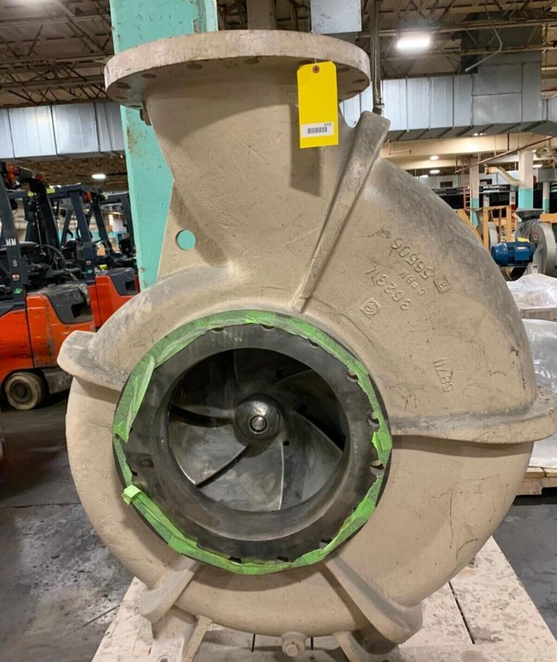 18" 150 Goulds Centrifugal Pump 316 SS Pump Casing & Impeller Model ...
