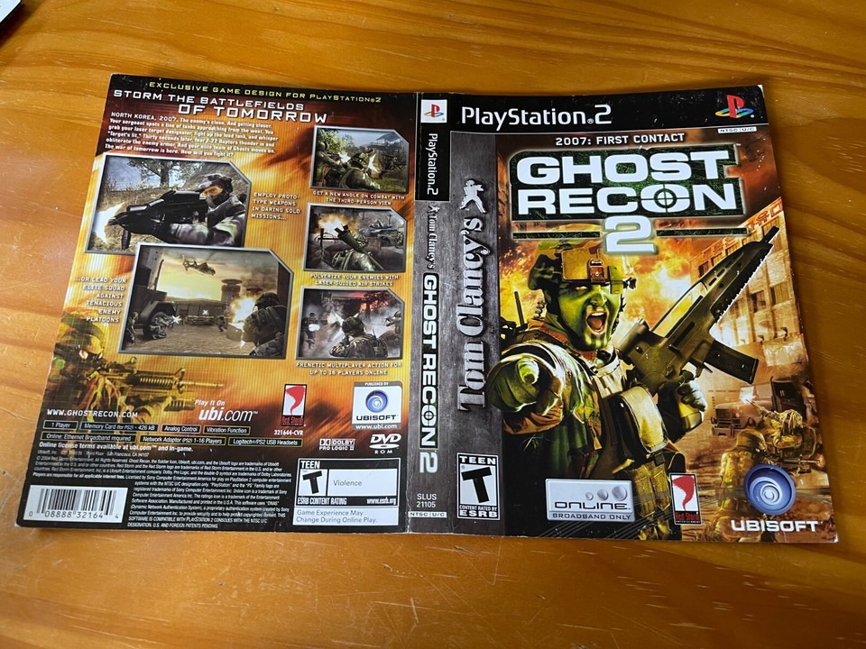 Sony PlayStation 2 PS2 Cover Art Inserts Original OEM Authentic BUY 3 ...