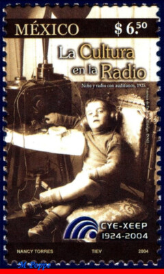 2386 Mexico 2004 CULTURE ON THE RADIO, MI# 3097, MNH | eBay