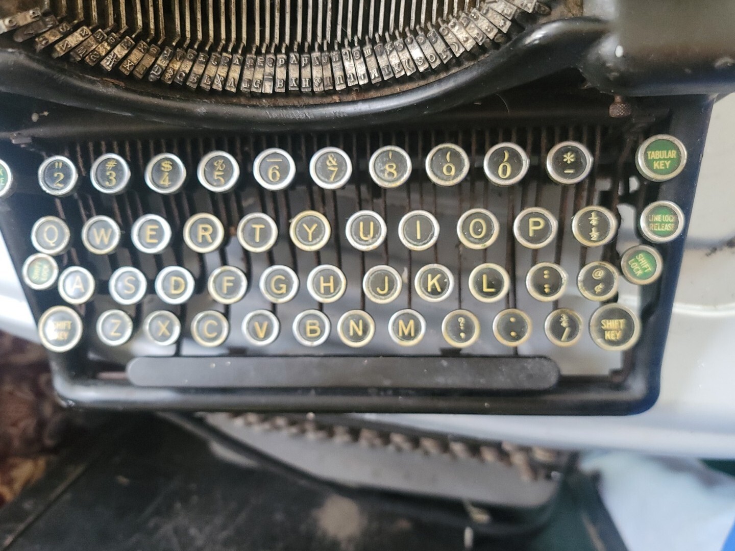 Rare Antique Early Electric Typewriter Woodstock Electric As Found | eBay