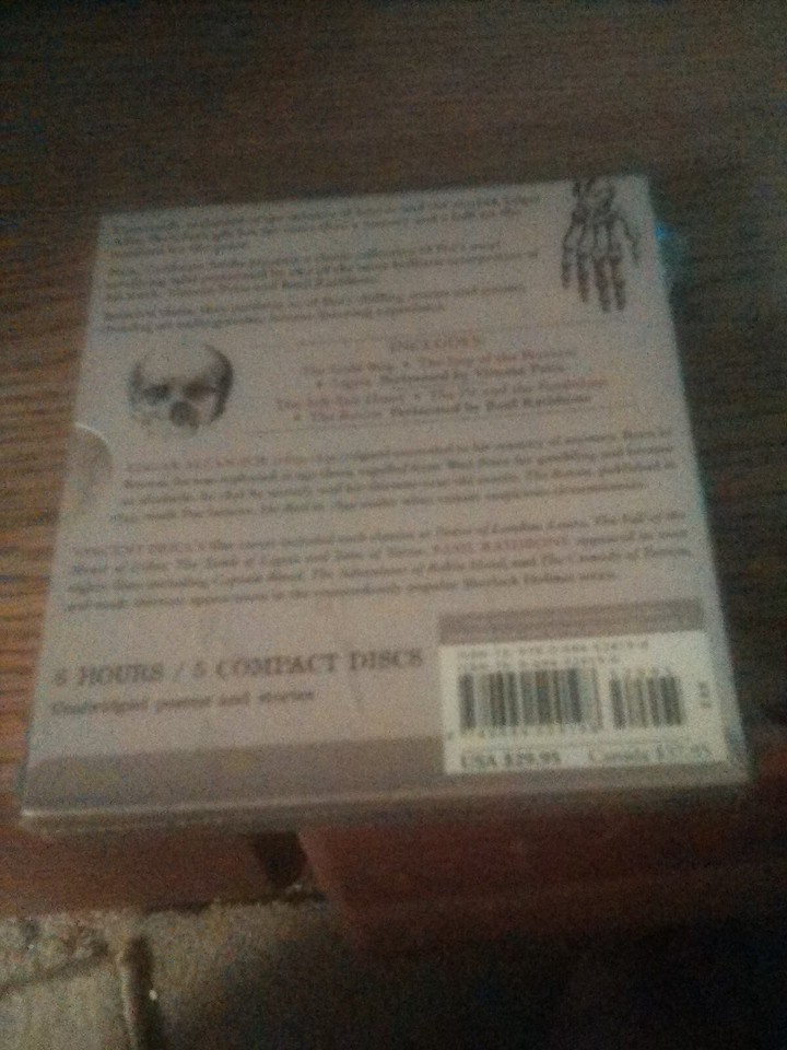 THE EDGAR ALLAN POE AUDIO COLLECTION UNABRIDGED AUDIO CDS 5 FACTORY SEALED | eBay