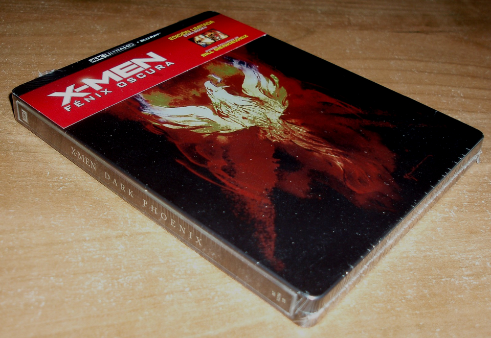 X-Men Fenice Oscura (X-Men: Dark Phoenix) 4K UHD+Blu-Ray Steelbook ...