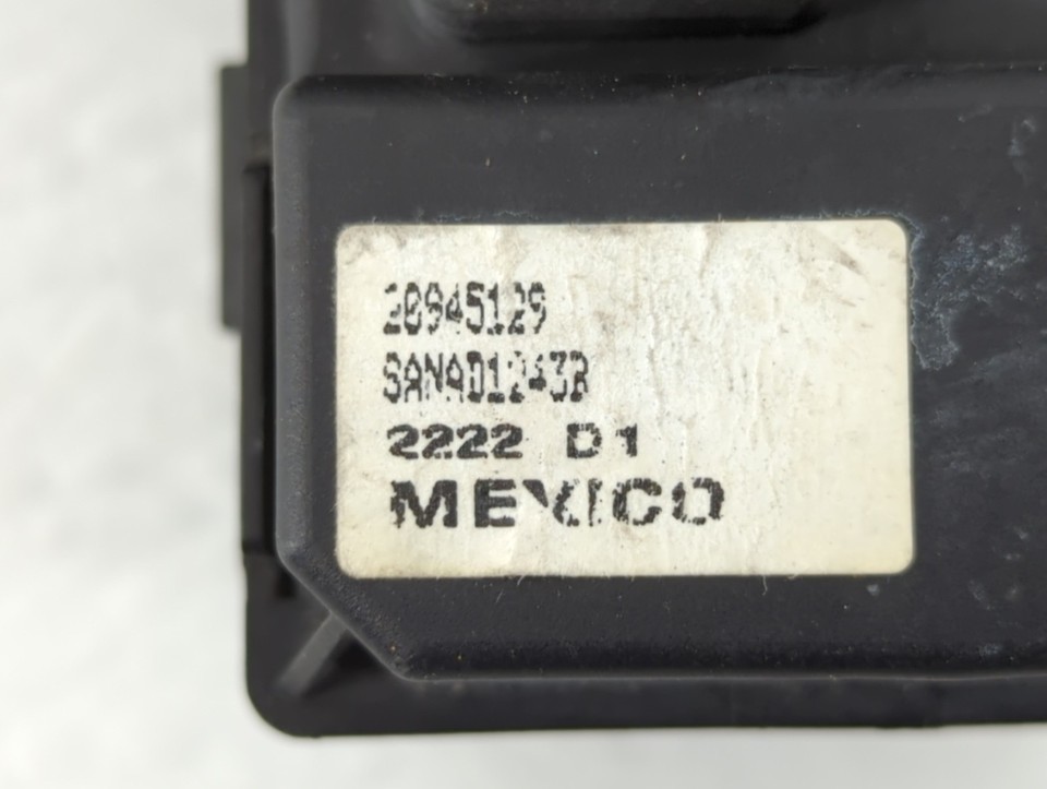 2012 Chevrolet Traverse Driver Left Door Master Power Window Switch ...