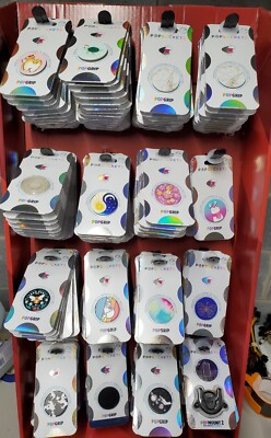 PopSocket PopGrip Collapsible Stand Universal Phone & Tablet Holder ALL ...