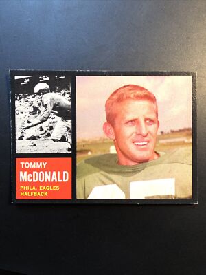 🔥1962 Topps Football Set Break Tommy McDonald #116 Eagles HOF EX-MT | eBay