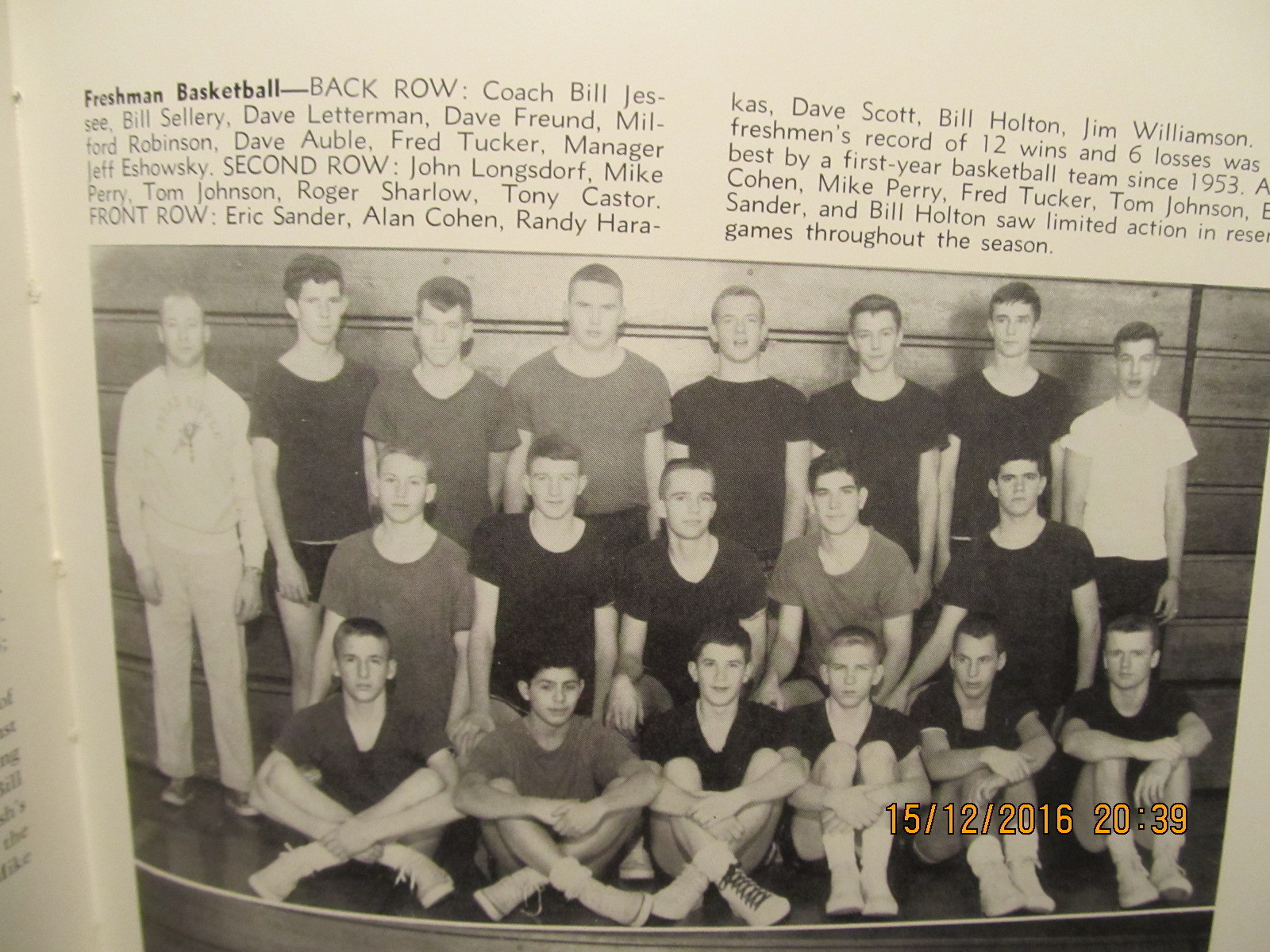 1962 Yearbook Broad Ripple High School Indianapolis W/Freshman DAVID ...