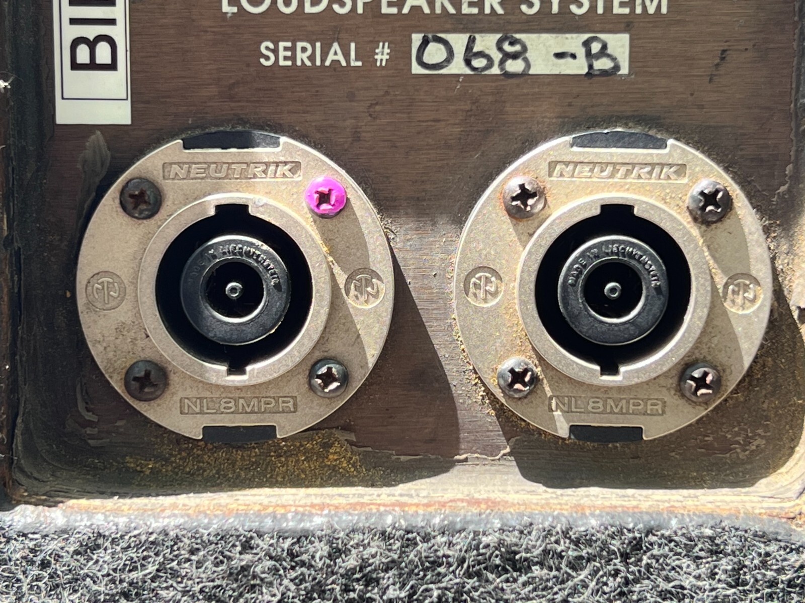 JBL ATK C6 Loudspeaker Sys W(1)JBL 2445J (1)JBL 2426J & (2)JBL 2226G ...