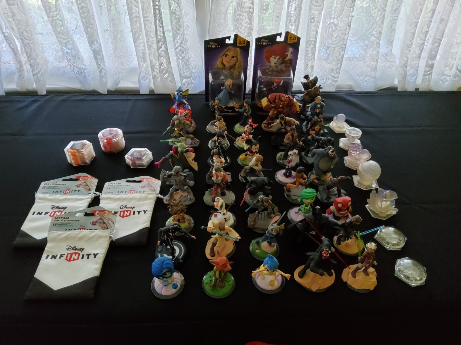 Disney Infinity ONLY COMPLETE COLLECTION ONLINE D23 MICKEY D23 DISC ...
