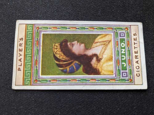 1912 Player's Classical Deities Card # 18 Juno - Goddess of Marriage ...