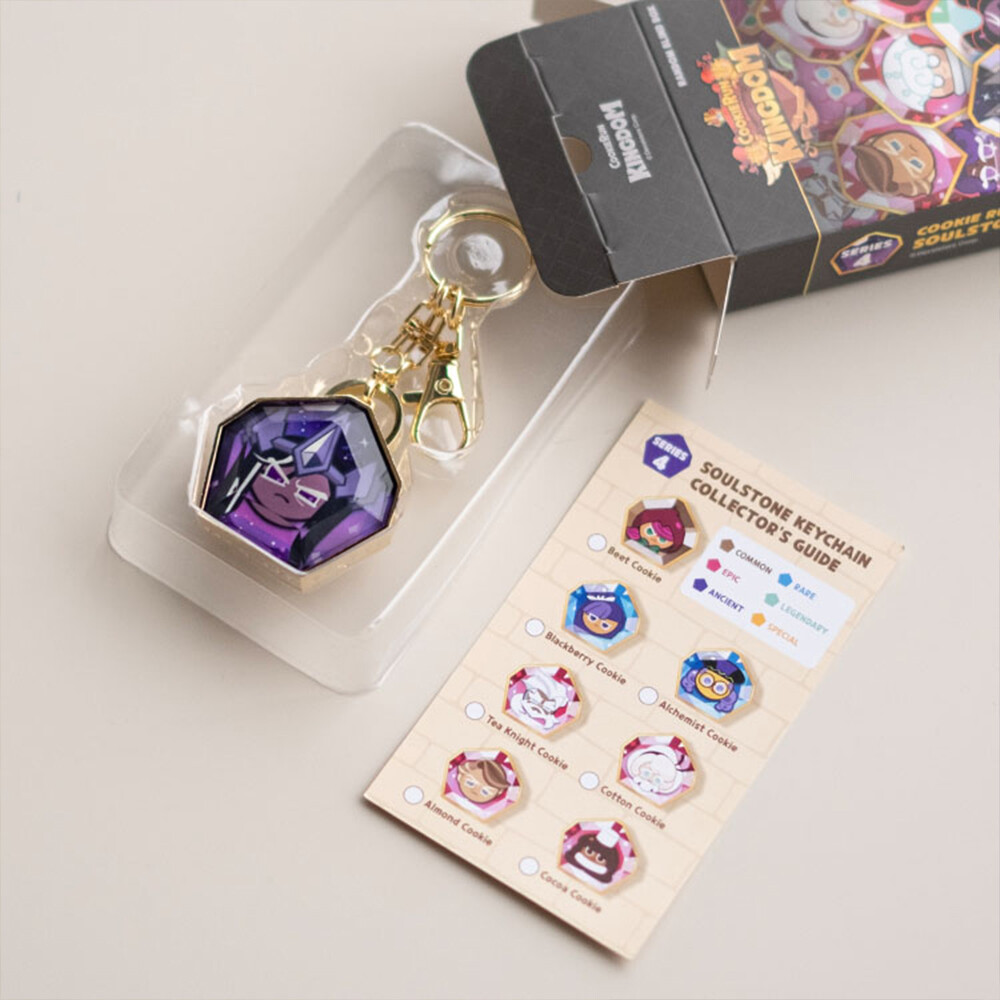 Cookie Run Kingdom Soulstone Keychain Vol.4 1EA Keyring Charm | eBay