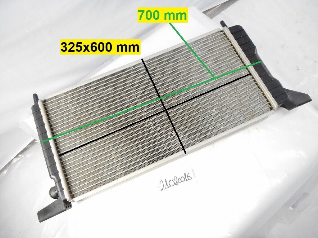 Water Radiator Engine Cooling Ford Escort Cvh 1.6 Bz From 1/1986-8/90 ...
