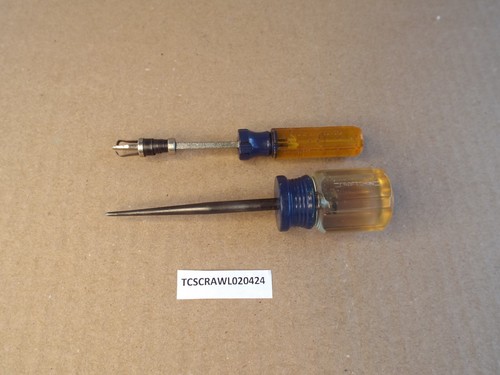 Vintage Craftsman Screwholding Slot Screwdriver & Scratch Awl USA (Pls ...