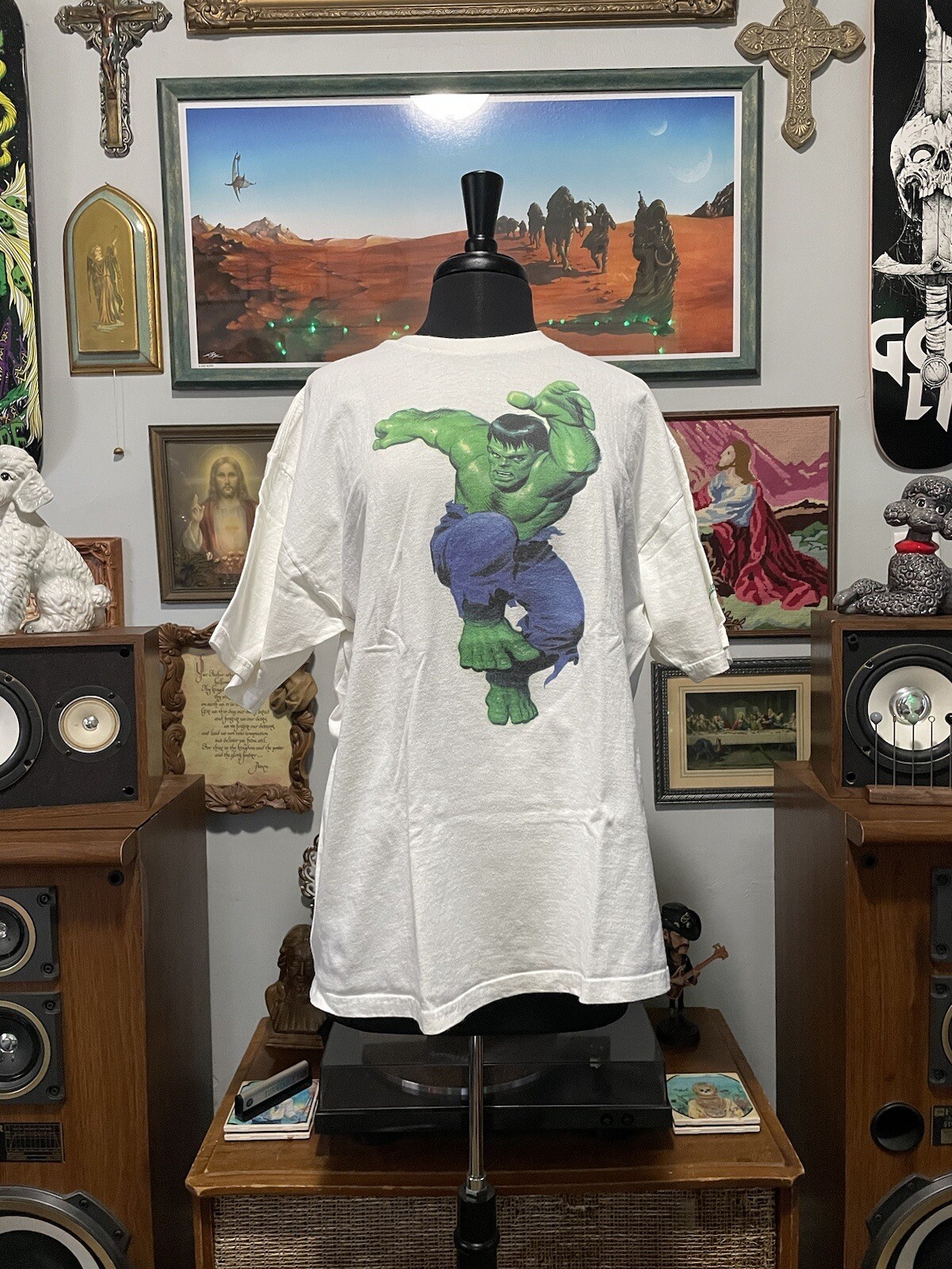 Vintage 1990’s Graphitti Designs Marvel Hulk Hanes He… - Gem