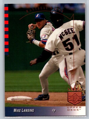 1993 SP Baseball Card #105 Mike Lansing Montreal Expos | eBay