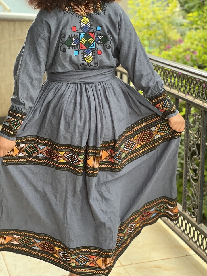 Ethiopian Dress | Wello Habesha Kemis | Traditional Women's Clothes | eBay