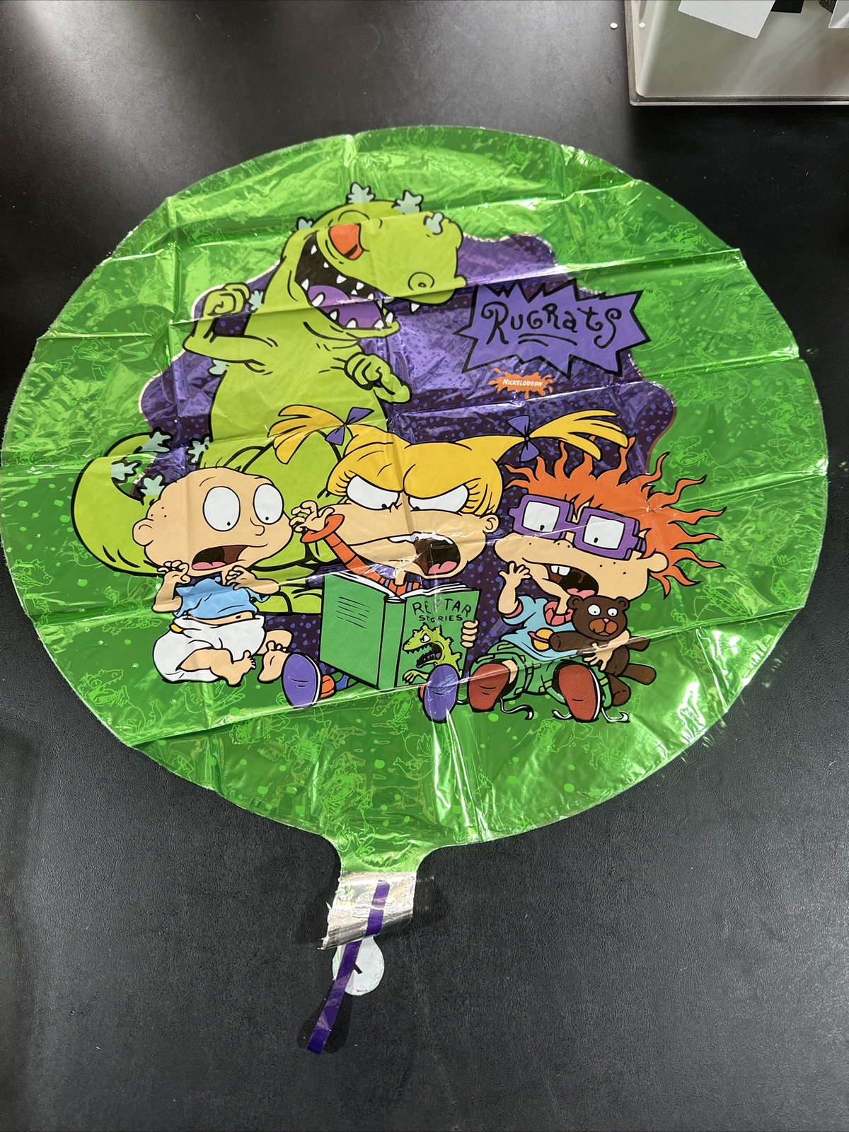 NOS Vintage 1997 Nickelodeon Rugrats Cartoon Reptar Mylar Party Balloon ...