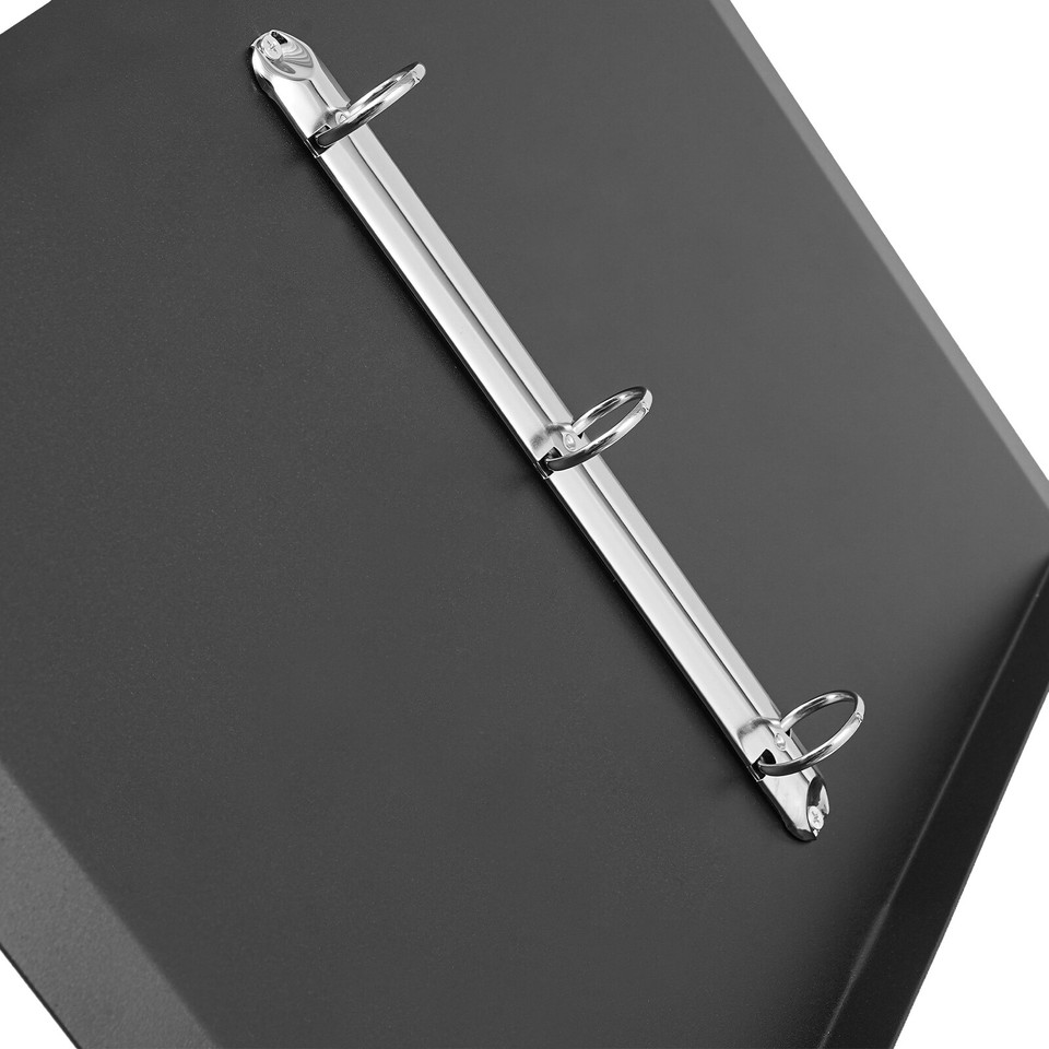Freestanding Menu Stand Iron Black Menu Stand With Binder For Brochures ...