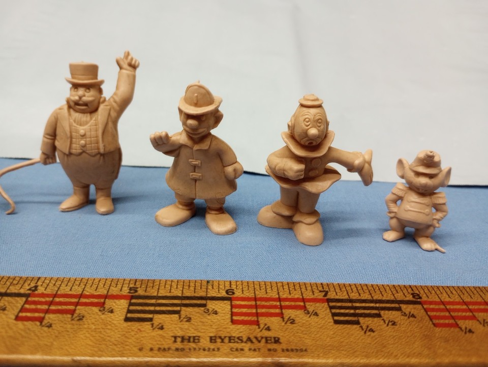 Marx Figures Disney TV Playhouse Super Circus Dumbo ringmaster mouse ...
