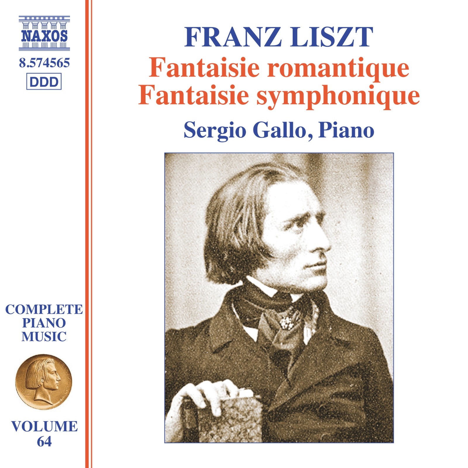 Franz Liszt Franz Liszt: Fantaisie Romantique/Fantaisie Symphonique (CD ...