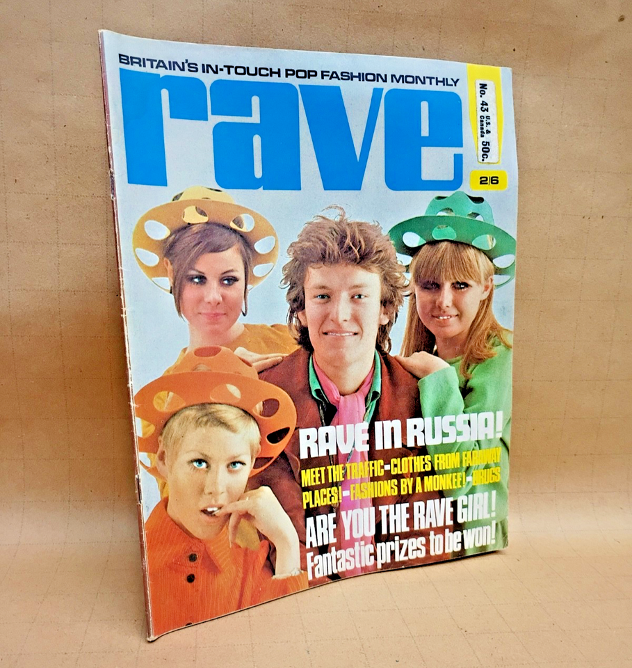 Vintage RAVE Magazine Lot 1960s Teen Pop Music + Elvis Presley Special ...
