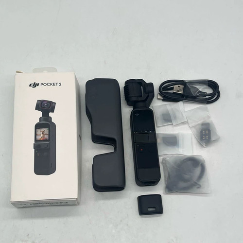 DJI Osmo Pocket 2 Handheld Gimbal Stabilizer 3-Axis 4K Camera with ...