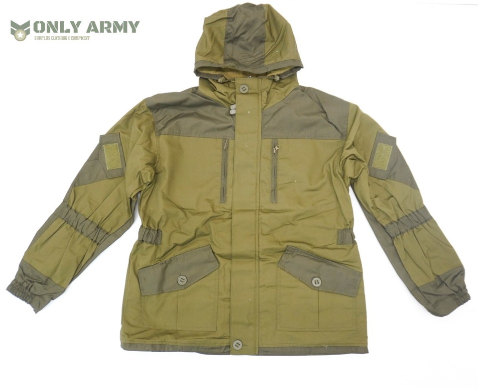 GORKA K2 Stalker Hunting Jacket Two Tone Combat Fleece Lined Winter ...